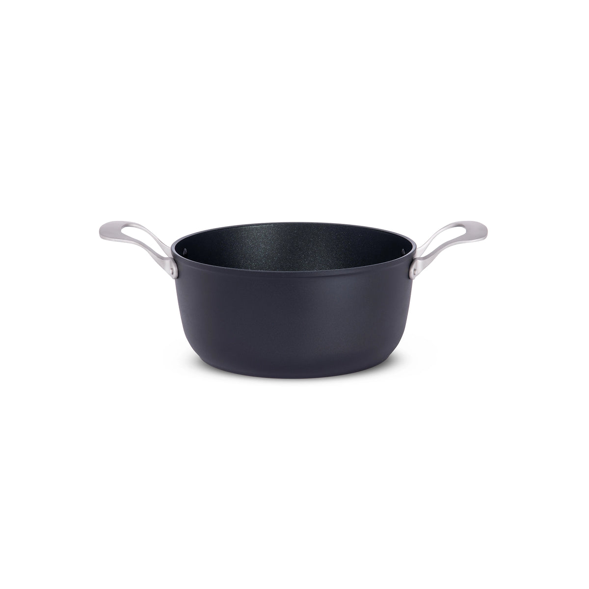 Cooking Deluxe Casserole 24 cm. Steel handles. Non-stick coating eco ...