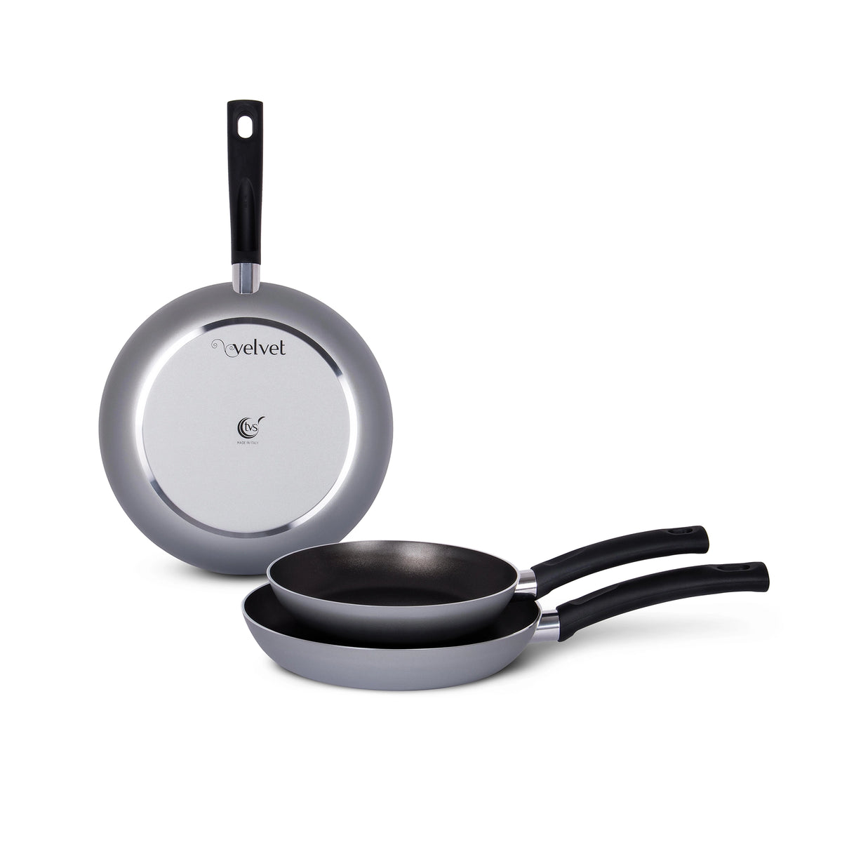 Set of 2 Diva Induction Pans Diameter 24-28 cm – TVS Pentole